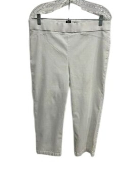Nue Options | Pants & Jumpsuits | Nue Options 6 White Stretch Rayon ...